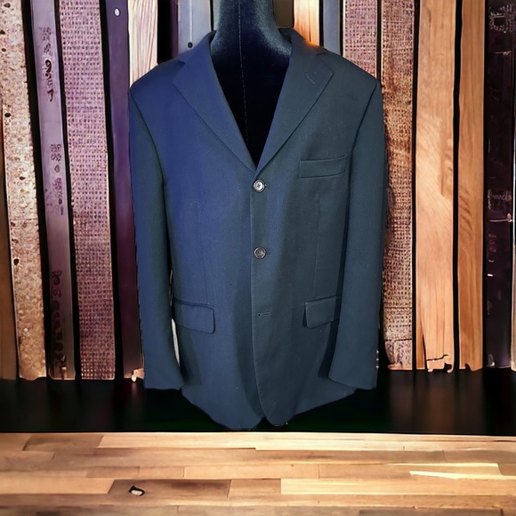 Pronto Uomo | Suits & Blazers | Pronto Uomo Blazer Mens 4s Black Wool ...